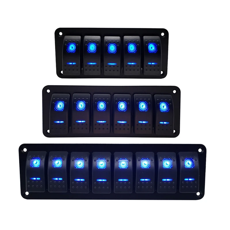 Car-Switch-Panel-LED-Light-Toggle-Rocker-Parts-Control-Breaker ...