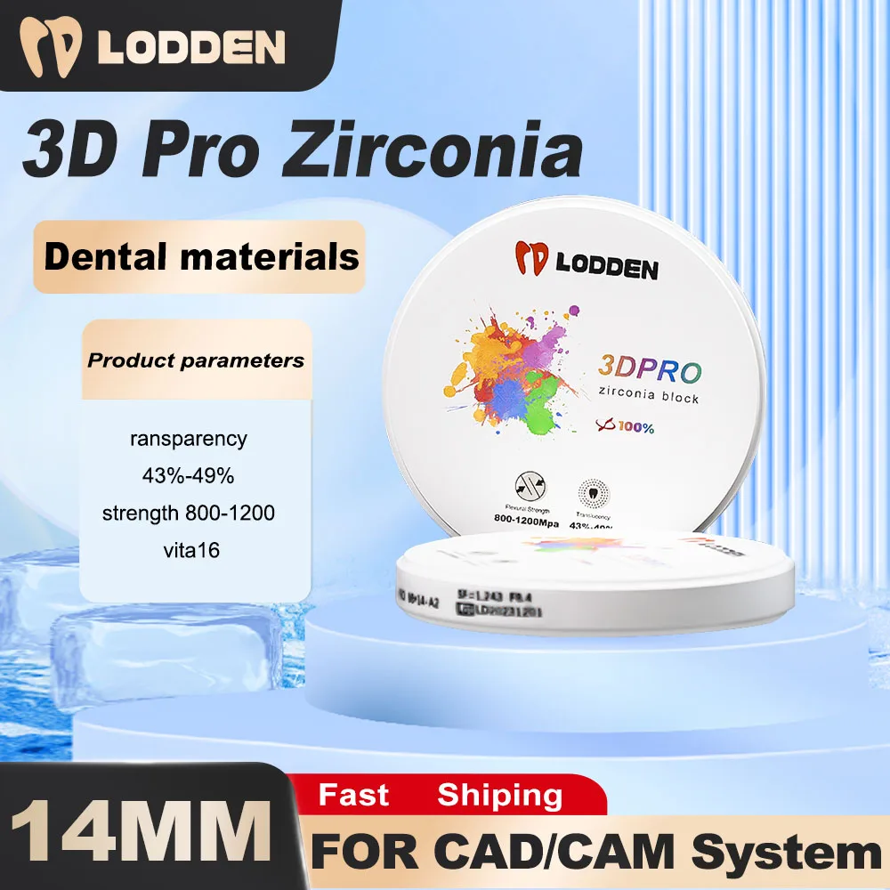 Lodden-Zirconia-Block-Dental-3D-PRO-Lab-Multilayer-Zirconia-Disc ...