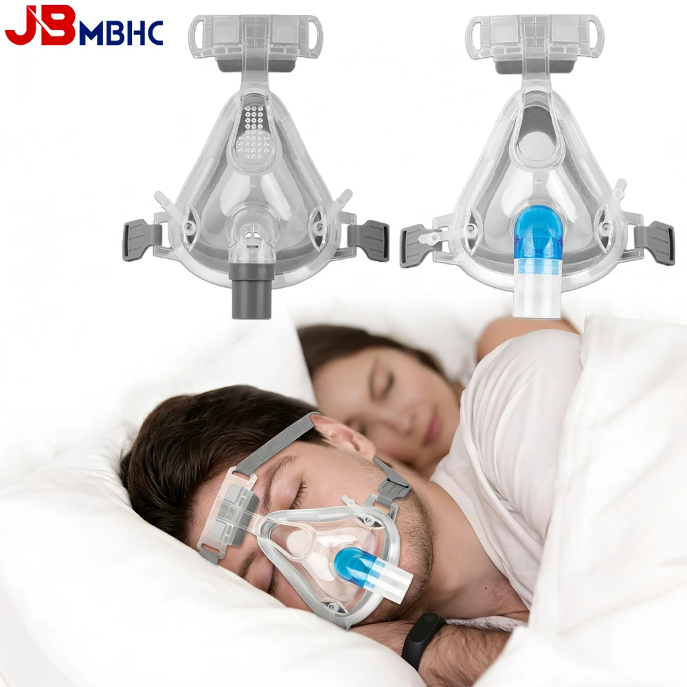 Anti-Snoring CPAP Mask with Full Face & Nasal Include Reusable Memory ...