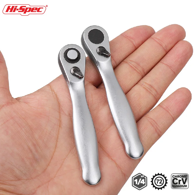 Mini-treble-1-4-Ratchet-Wrench-Double-Ended-Quick-Socket-Ratchet-Wrench ...