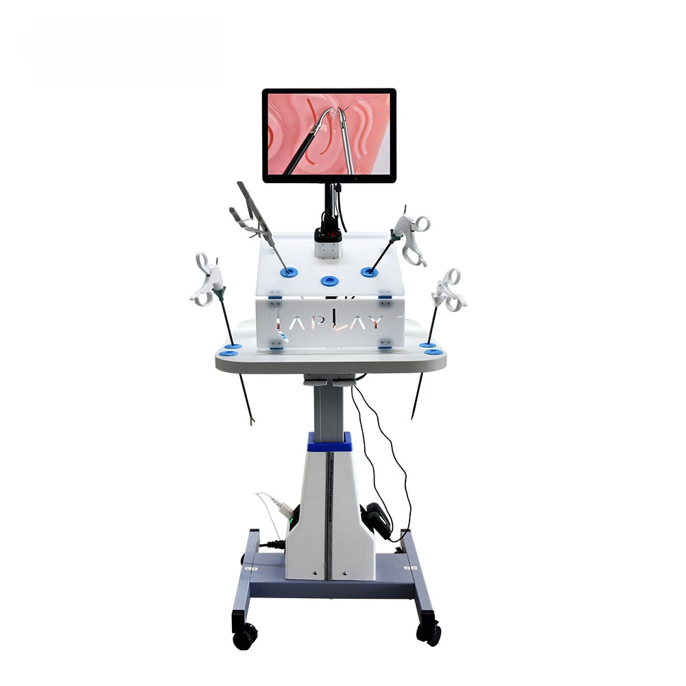 Laplay-Laparoscopic-Trainer-Simulator-Box-with-Camera-and-Practice ...