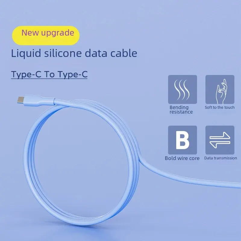Customized-New-Pd-Fast-Charge-5-Core-65w-Liquid-Silicone-Type-c-Cable ...