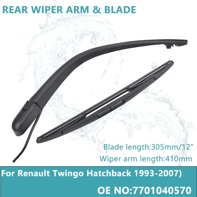 Back-Windscreen-Wiper-Arm-For-Renault-Twingo-I-MK1-1993-2007-Rear ...