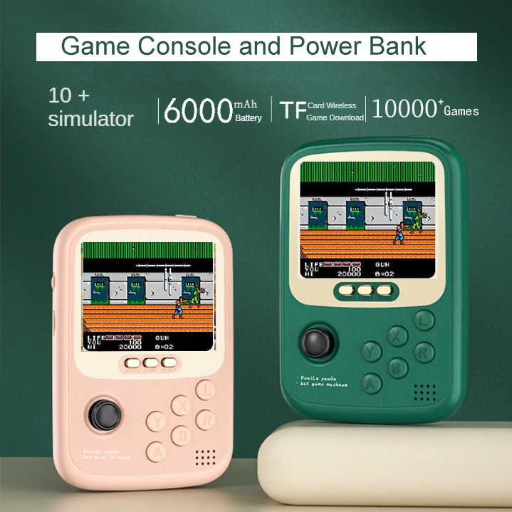 Game-Power-Bank-Retro-Handheld-Game-Console-3-2Inch-Screen-6000mAH ...