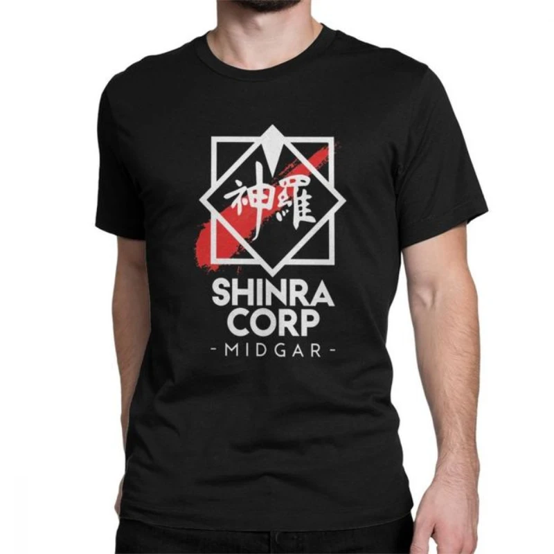Shinra-Electric-Power-Company-Camiseta-estampada-para-hombre-camiseta ...