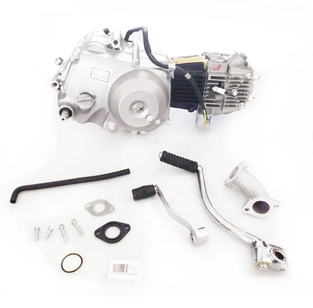 LF 90cc Semi-auto Clutch Kick Start Pit Bike Engine Lifan 90cc Iron ...