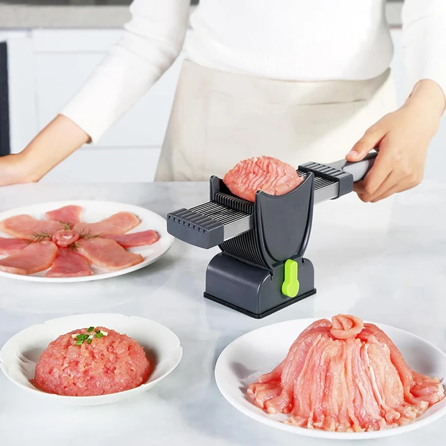 Meat Slicer Manual Commercial Fresh Meat Cutter Machine - Food Machines ...