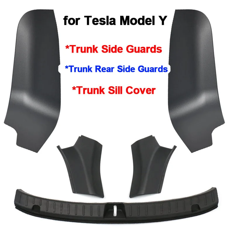 Trunk-Side-Guards-for-Tesla-Model-Y-2023-Accessories-TPE-Protective ...