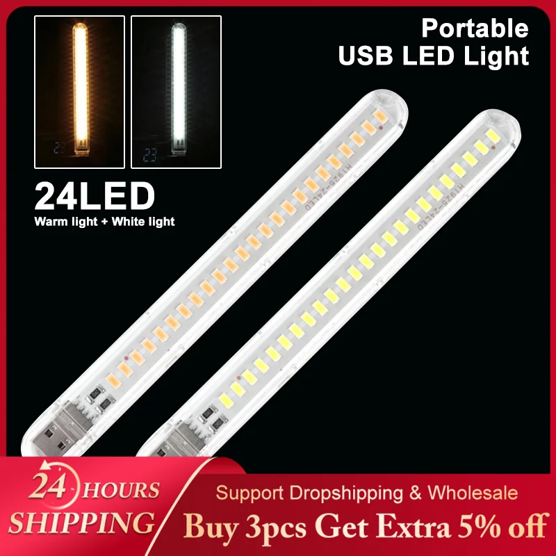 Bright-Reading-Book-Lamp-USB-LED-Light-Portable-Mini-Book-Light-DC5V ...