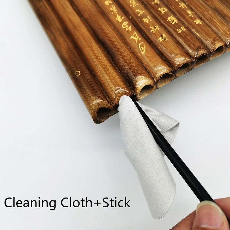 15-Natural-Bamboo-Pipes-Pan-Flute-Wind-Instrument-Slippers-Woodwind ...