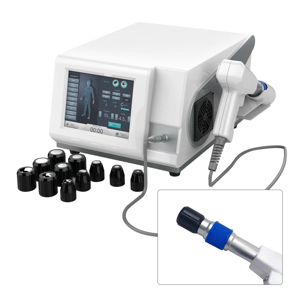 Pneumatic Shockwave Therapy System 11 in 1 - FitMed