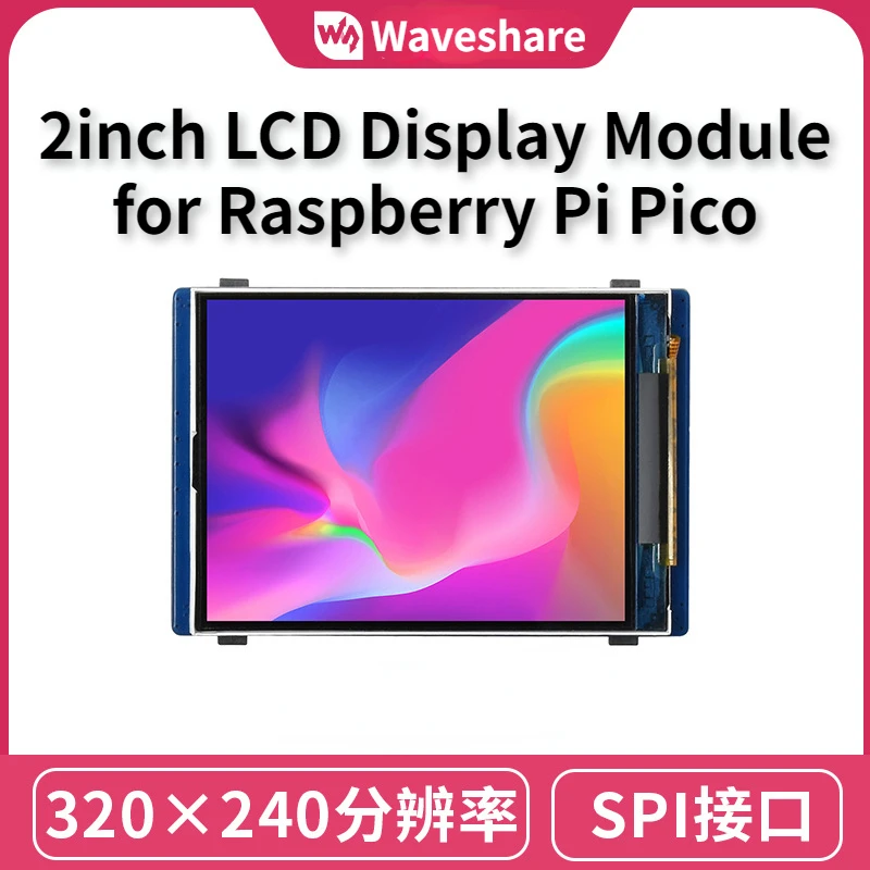 New-2inch-320-X-240-SPI-LCD-Display-Screen-Module-HAT-for-RasPi-RPI ...