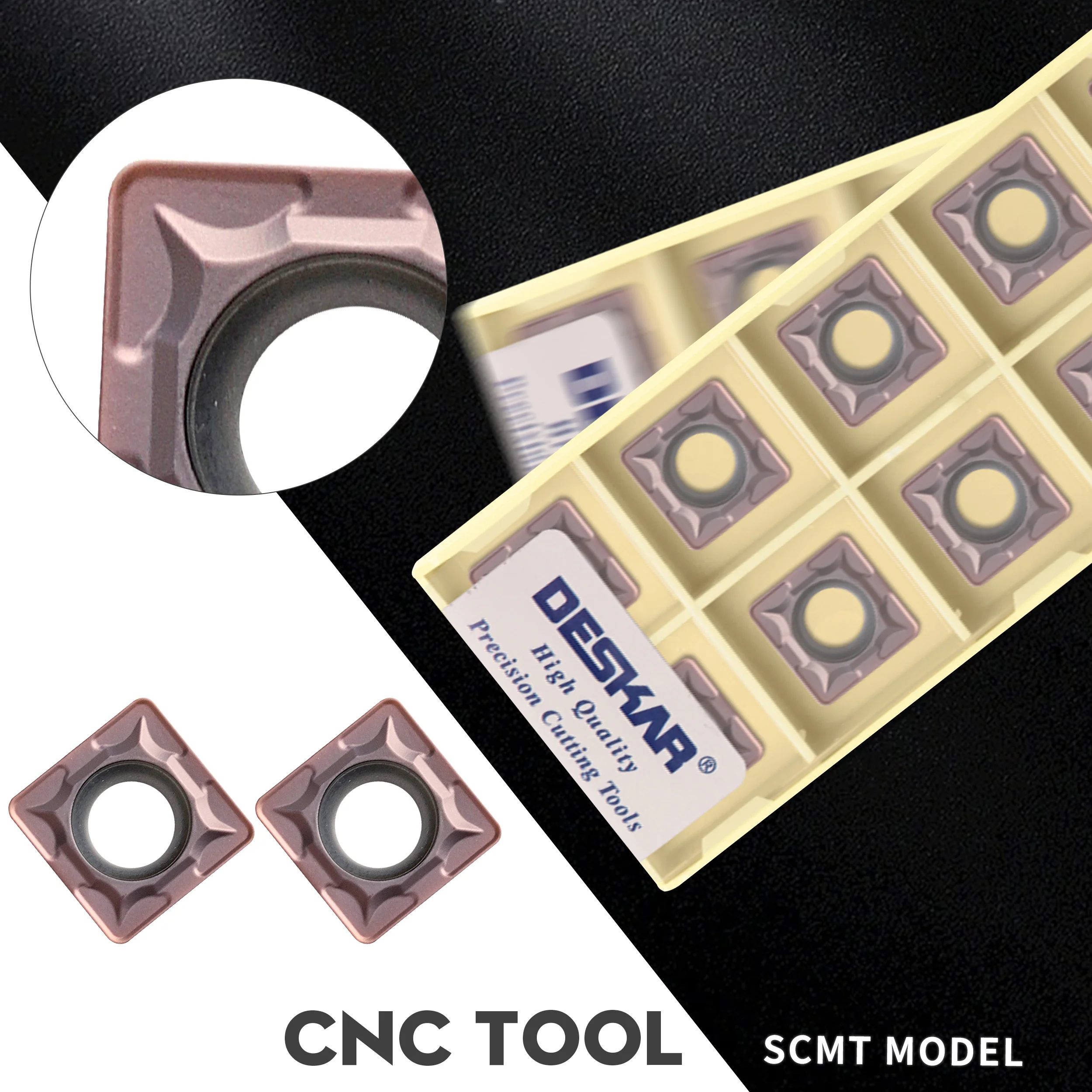 SCMT09T304 SCMT09T308 LF6018 Carbide CNC lathe turning inserts PVD+CVD ...