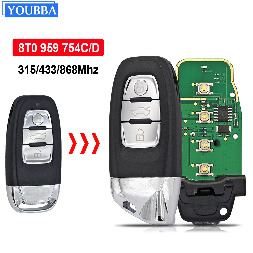 YOUBBA-3-Buttons-Luxury-Modified-Smart-Remote-Key-Fob-for-Lamborghini ...