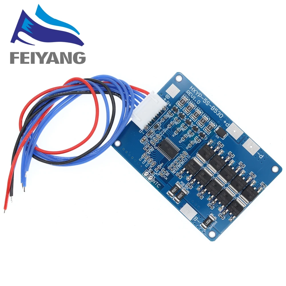 5S-18V-21V-30A-battery-charging-protection-board-lithium-battery-pack ...