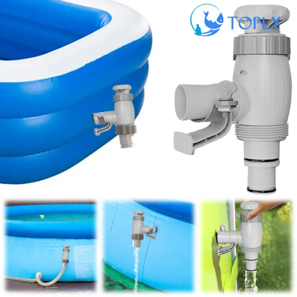 Plunger-Valve-with-On-Off-Valve-Above-Ground-Swimming-Pool-Hose-Adapter ...