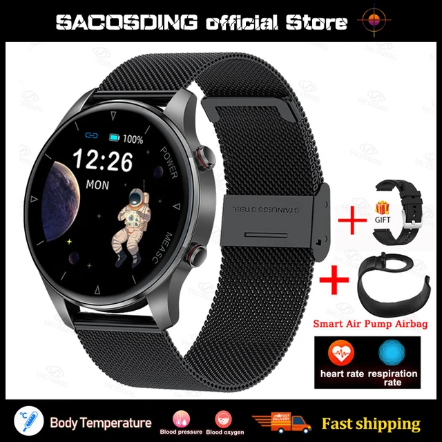 2023 New Inflatable Strap Accurately Measure Heart Rate Blood Pressure ...