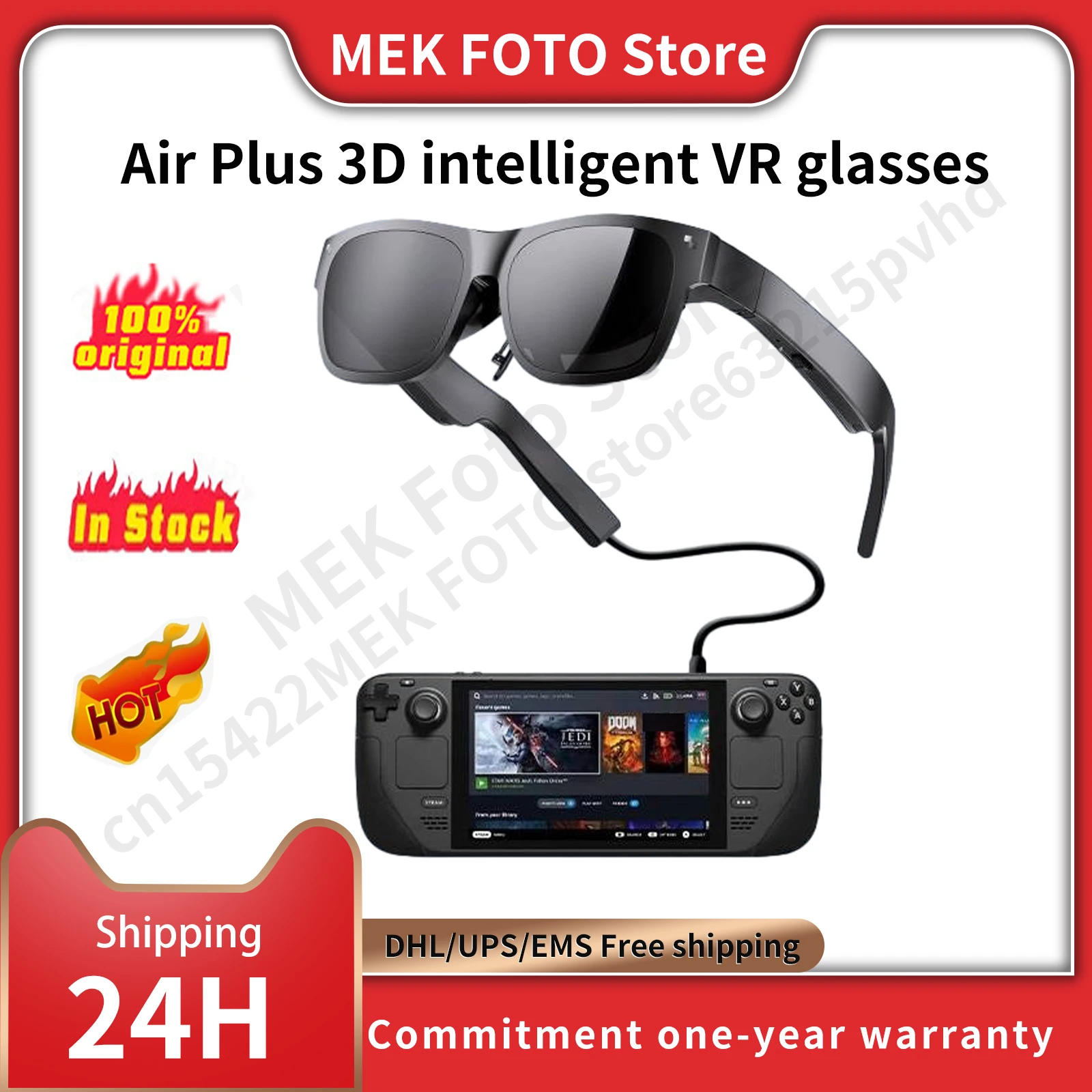 AIR PLUS AR Thunderbird Air Plus XR Glasses Pocket-Sized Portable AR ...