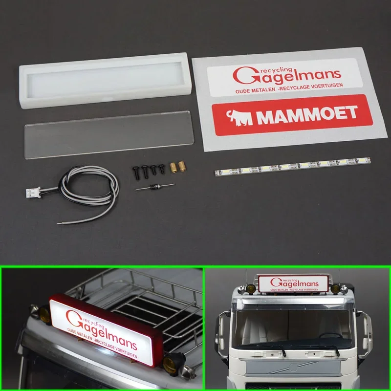 Advertising-Light-Boxes-Low-Top-for-1-14-Tamiya-RC-Truck-Trailer-Tipper ...