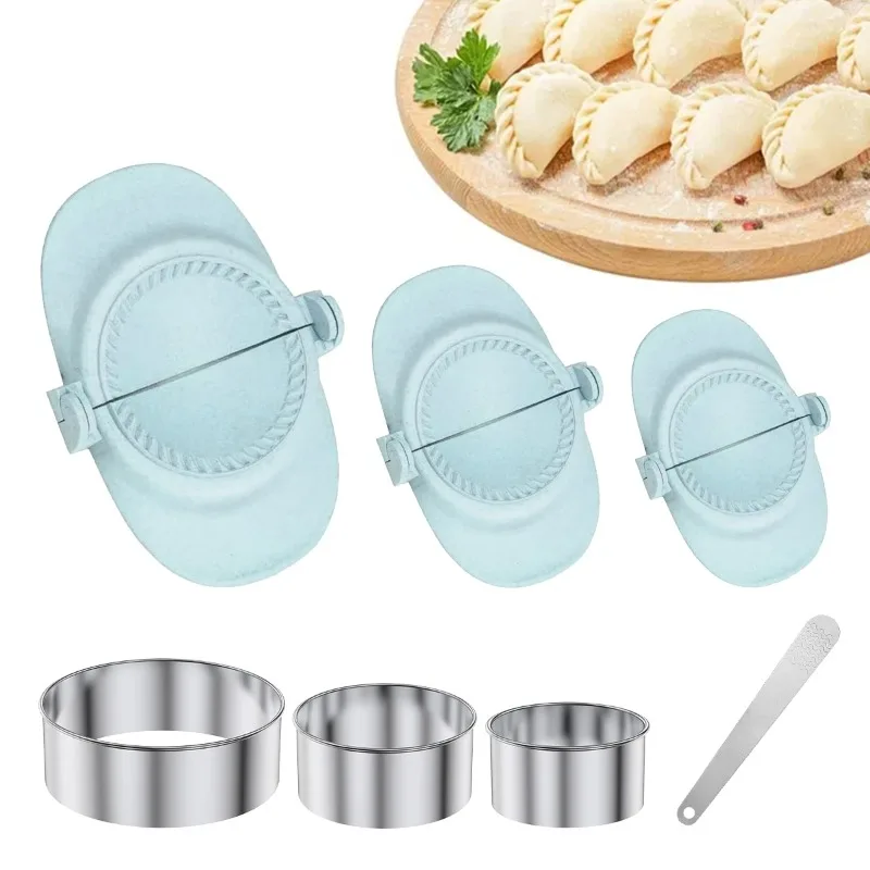 Kitchen small tool dumpling mold with dough cutting machine and ...