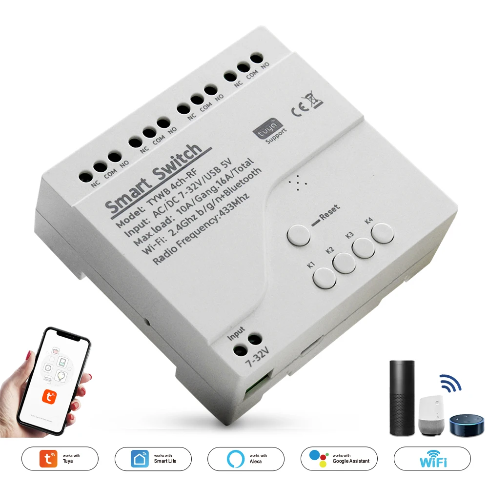 4CH-Tuya-Relay-Module-AC-DC-7-32V-AC-220V-10A-Smart-Wifi-Switch-4 ...
