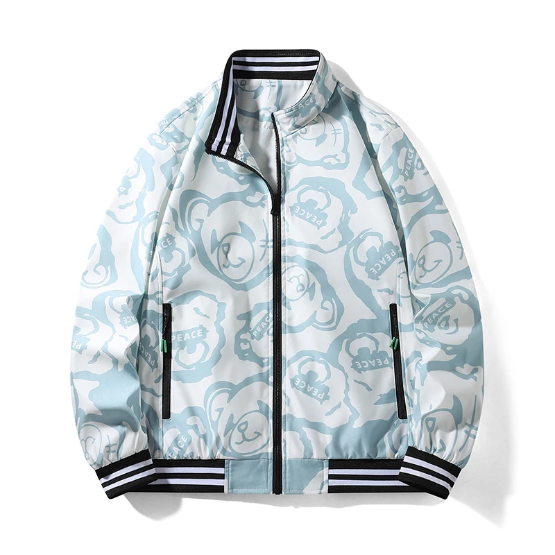 Spring-Jacket-Men-Black-Fashion-Outwears-Clothing-Ropa-Hombre-Coats ...