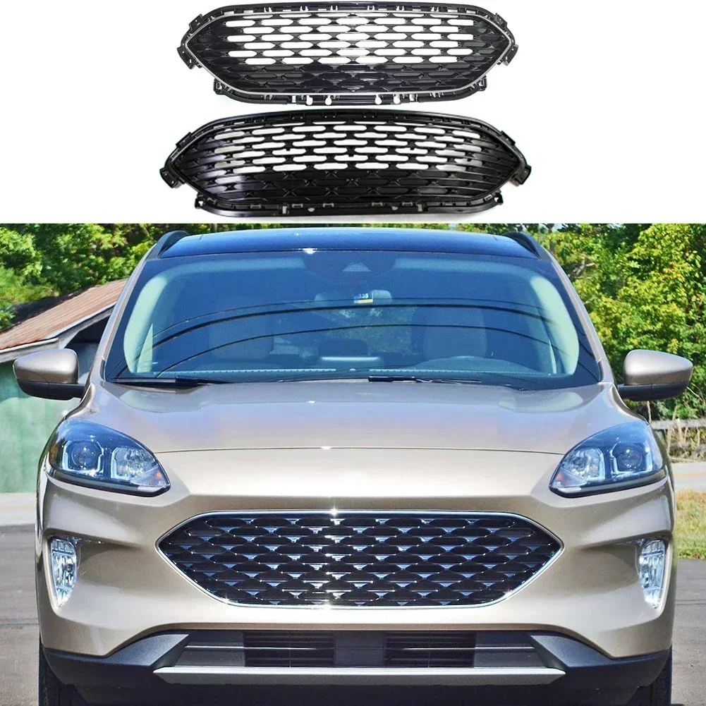 Car-Front-Racing-Grilles-Bumper-Grill-Honeycomb-For-Ford-Escape-2020 ...