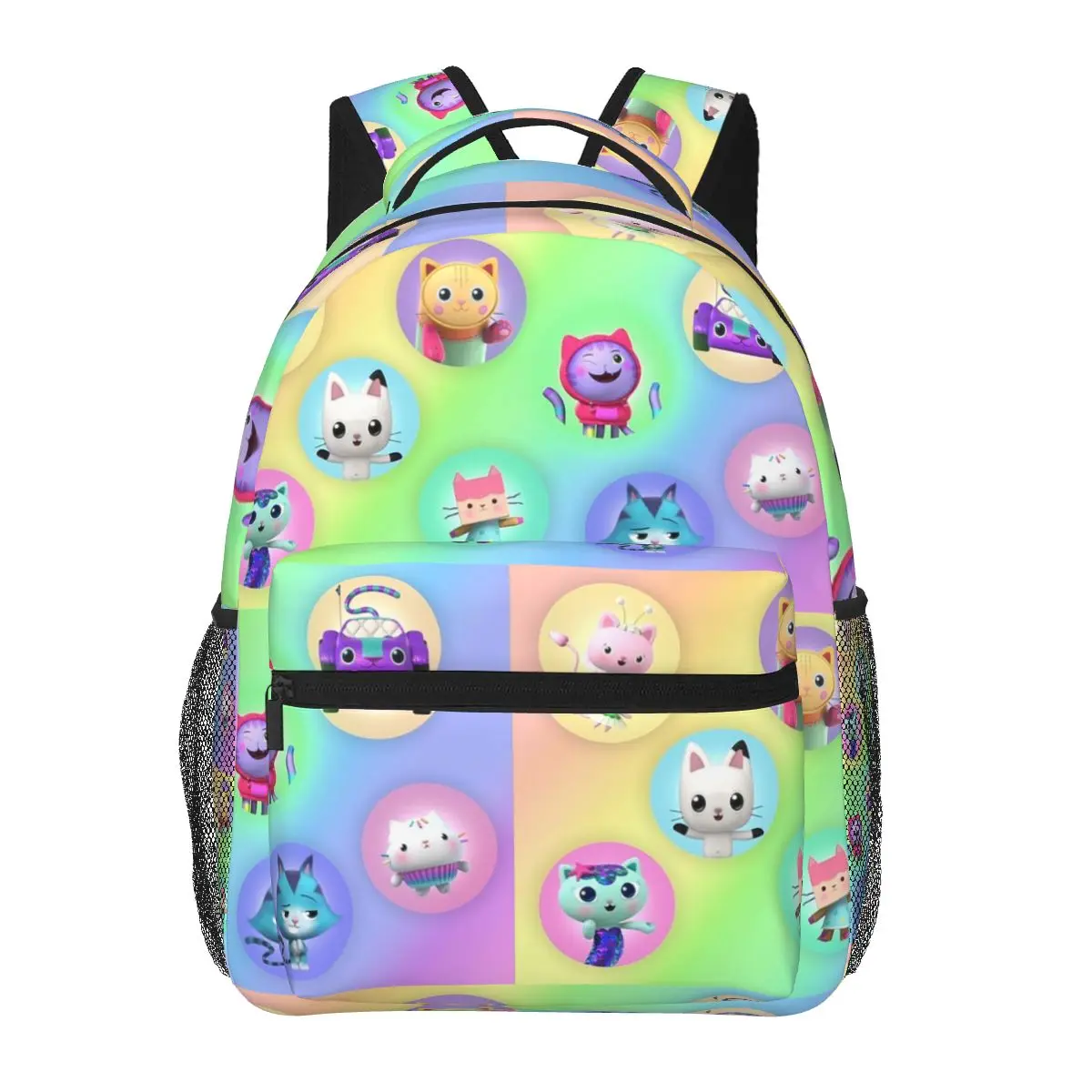 Gabbys-Dollhouse-Gabby-Cats-Backpacks-Boys-Girls-Bookbag-Children ...