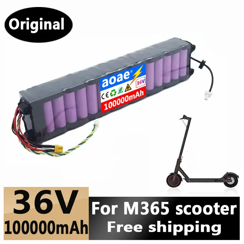 Original-36V-100Ah-For-Xiaomi-M356-electric-scooter-battery-pack-m365 ...