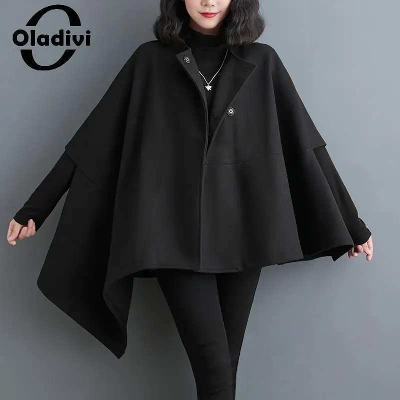 Oladivi-Large-Size-Women-Wool-Blends-Jackets-Autumn-Winter-Outerwears ...
