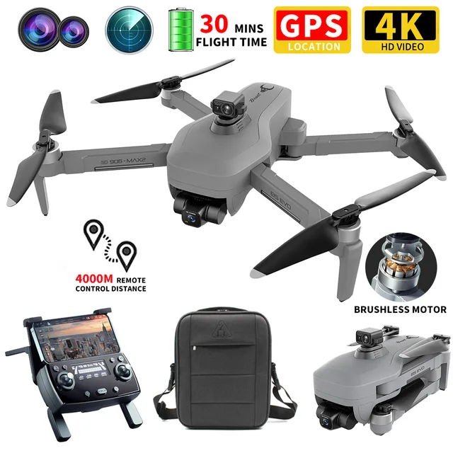 SG906 MAX2 Drone 4K Professional HD Camera Laser Obstacle Avoidance 3 ...
