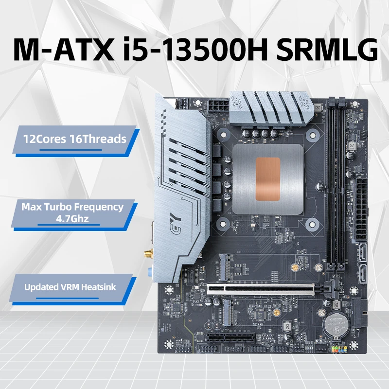 ERYING M-ATX DIY Motherboard with Onboard CPU Interpose Kit Core i5 ...