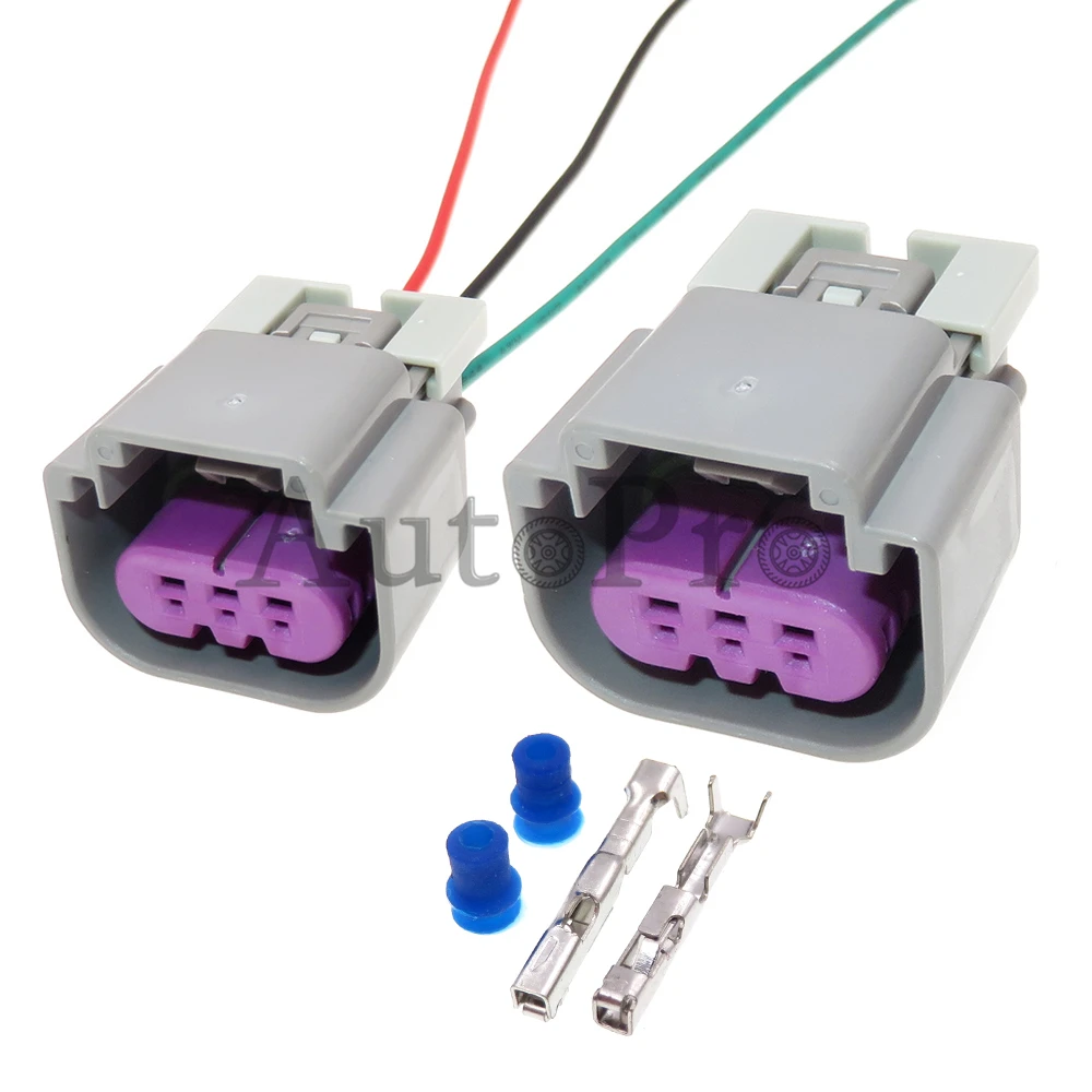 1 Set 3 Hole AC Assembly Grey Auto Fuel Sensor Electric Cable ...