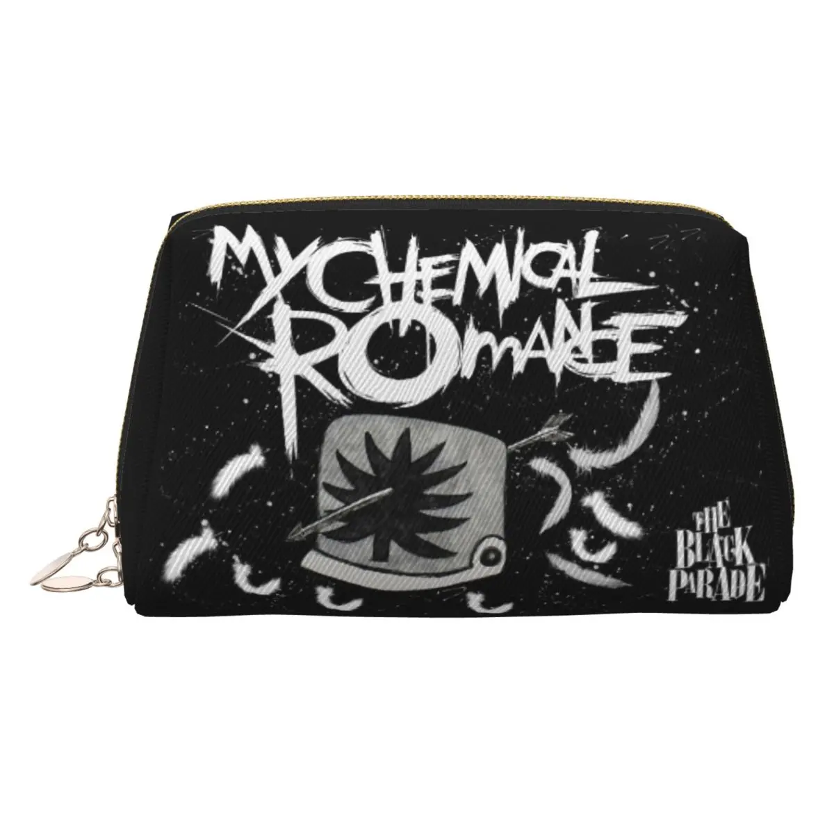 Mcr Band Punk Rock My Chemical Romance Women Cosmetic Bag Travel Makeup ...