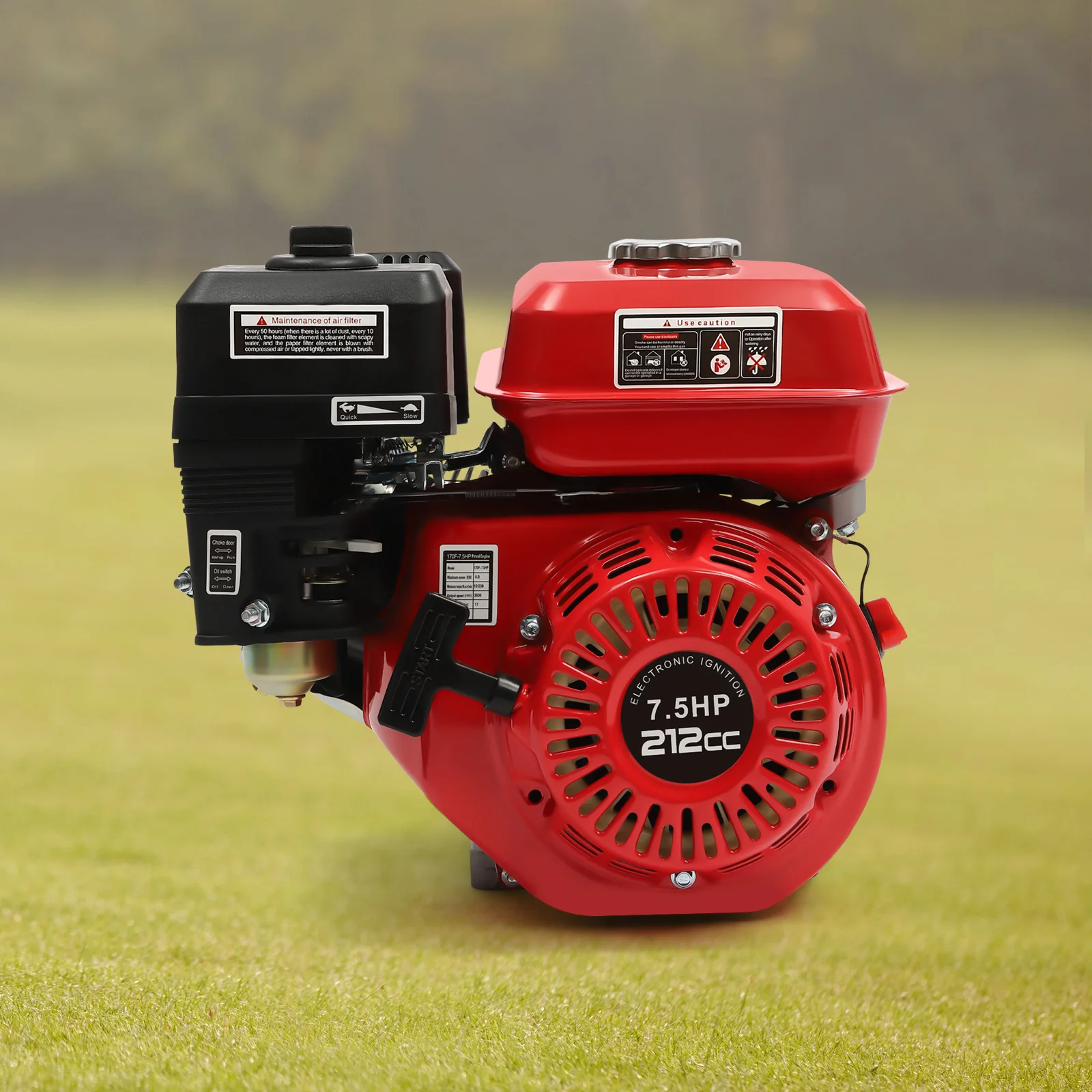 7-5-Pk-5-1-KW-Benzinemotor-Luchtgekoelde-Eencilinder-4-takt ...