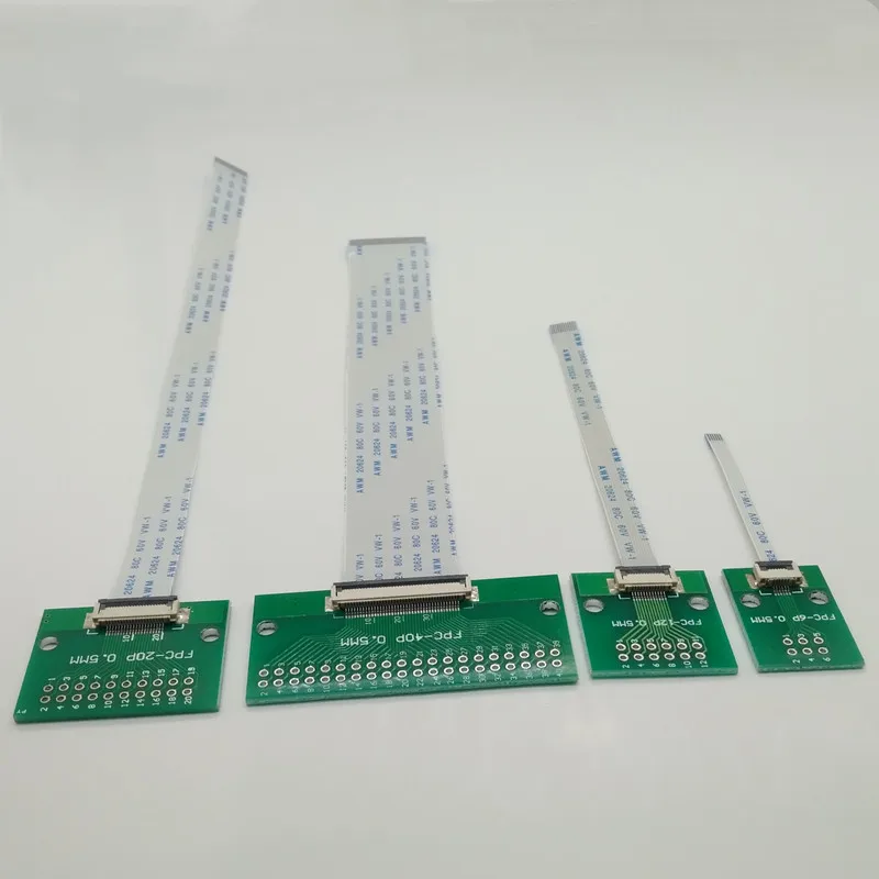 1Pair-FFC-FPC-Connector-SMT-Adapter-0-5mm-pitch-50-100-200mm-Length-FFC ...