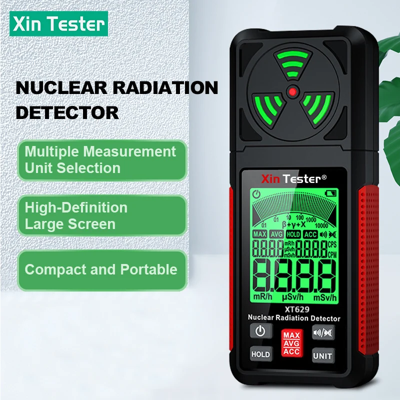 Xin-Tester-XT629-Nuclear-Radiation-Detector-Geiger-counter-X-ray-Beta ...