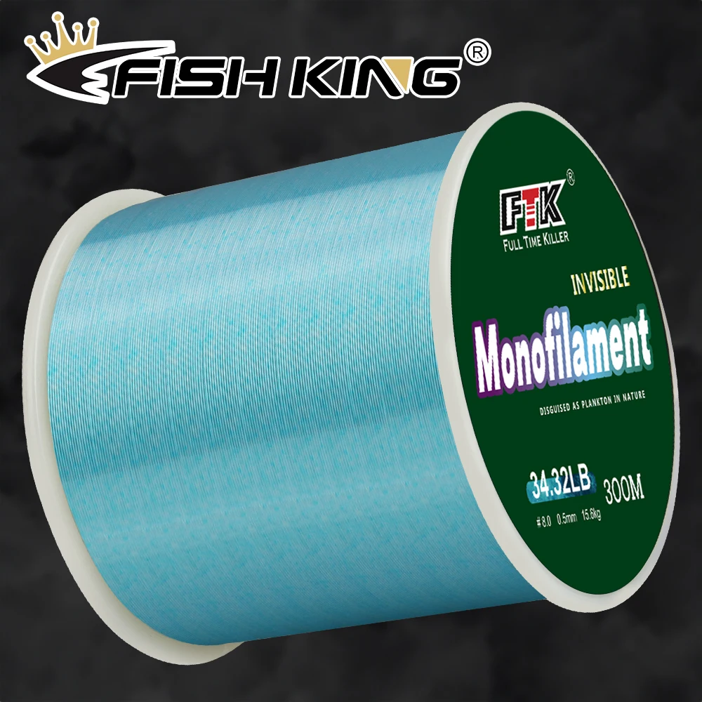 FISH-KING-Fluorocarbon-Coated-Fishing-Line-3D-Invisible-Spoted-Super ...
