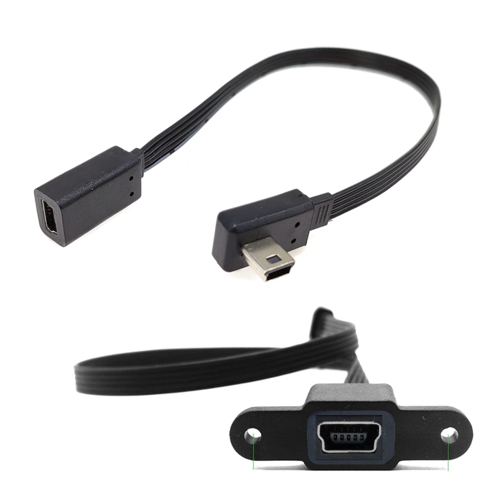 Mini-USB-B-5-pin-male-female-extension-cable-adapter-extension-cable ...
