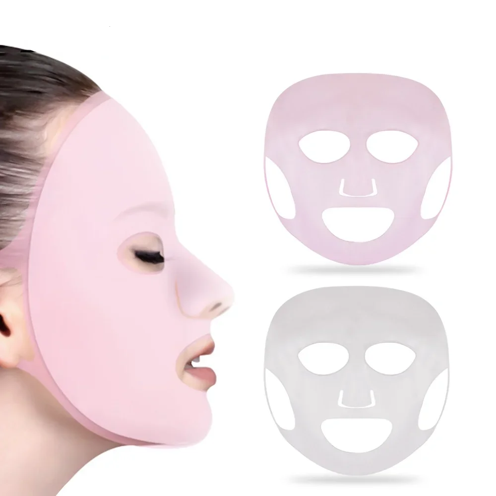 Reusable-Silicone-Mask-Cover-Face-Skin-Care-Hydrating-Moisturizing-Mask ...