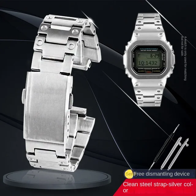 Stainless steel suit For Casio G-SHOCK metal Bezel case strap For ...