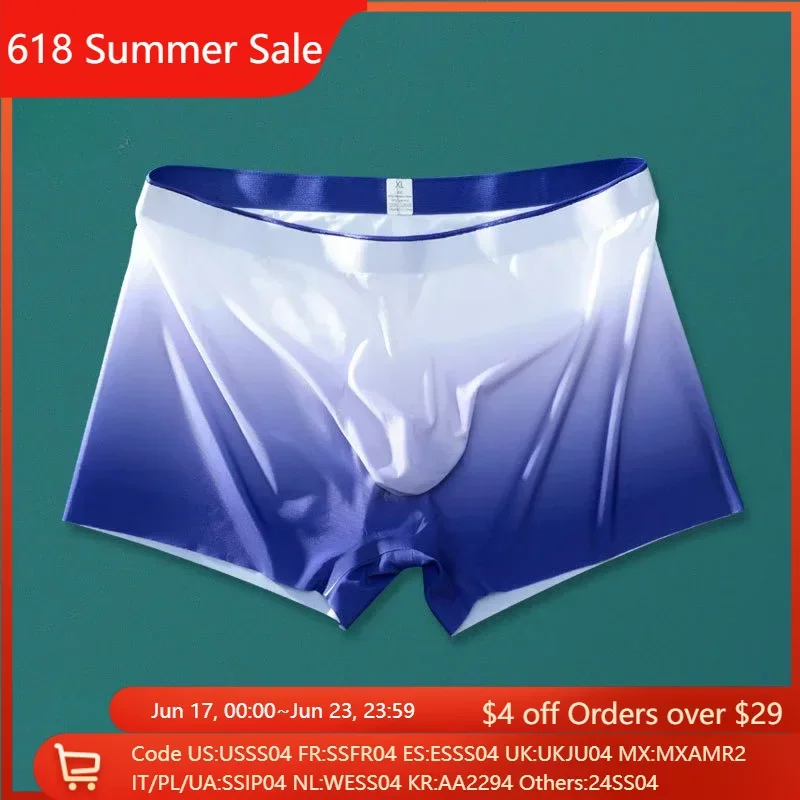 Boxers-Hombre-Traceless-Gradient-3d-Crotch-Boxer-Underwear-Plus-Size ...
