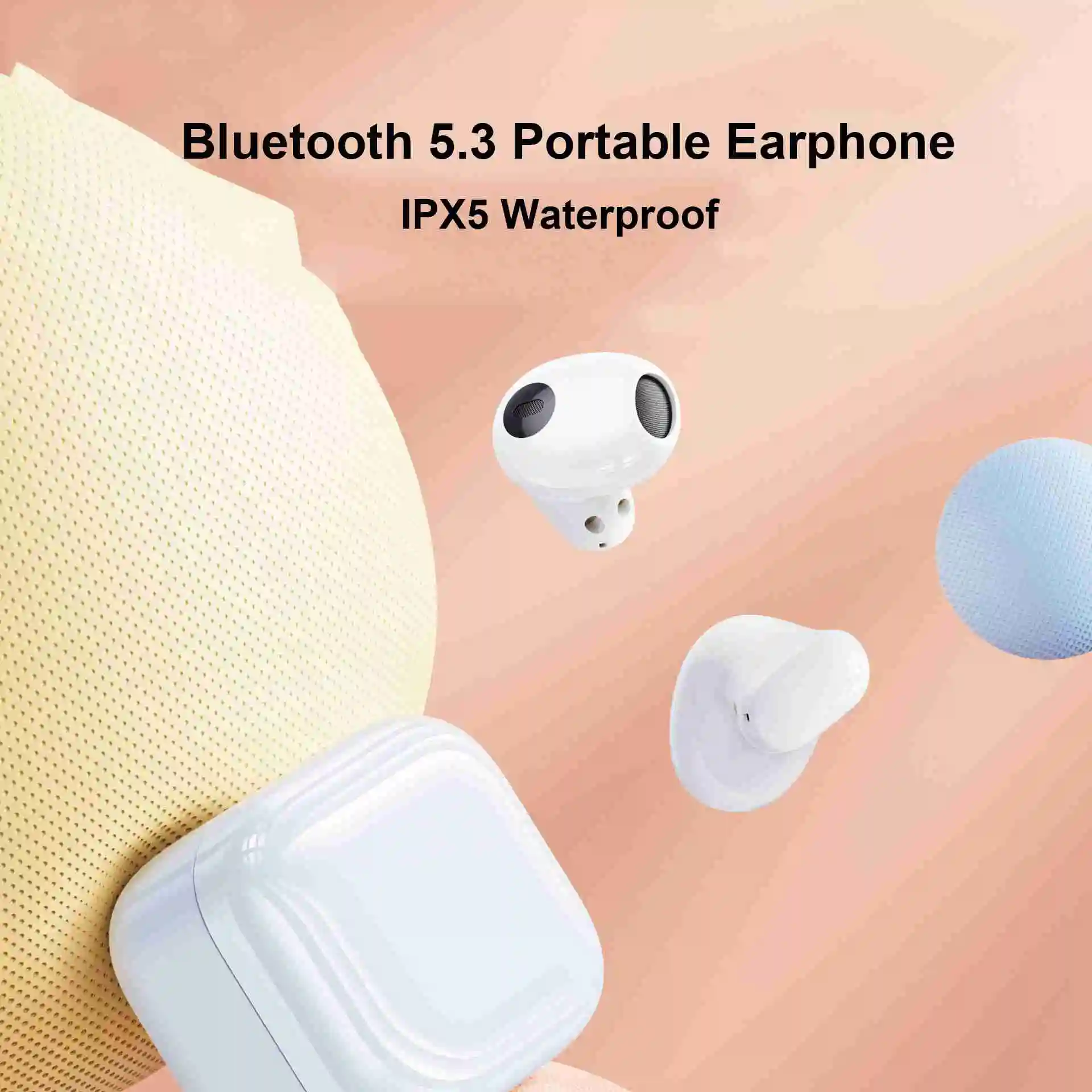 Mini-Wireless-Bluetooth-Earphones-Ice-Block-Shape-IP7-Waterproof-HIFI ...