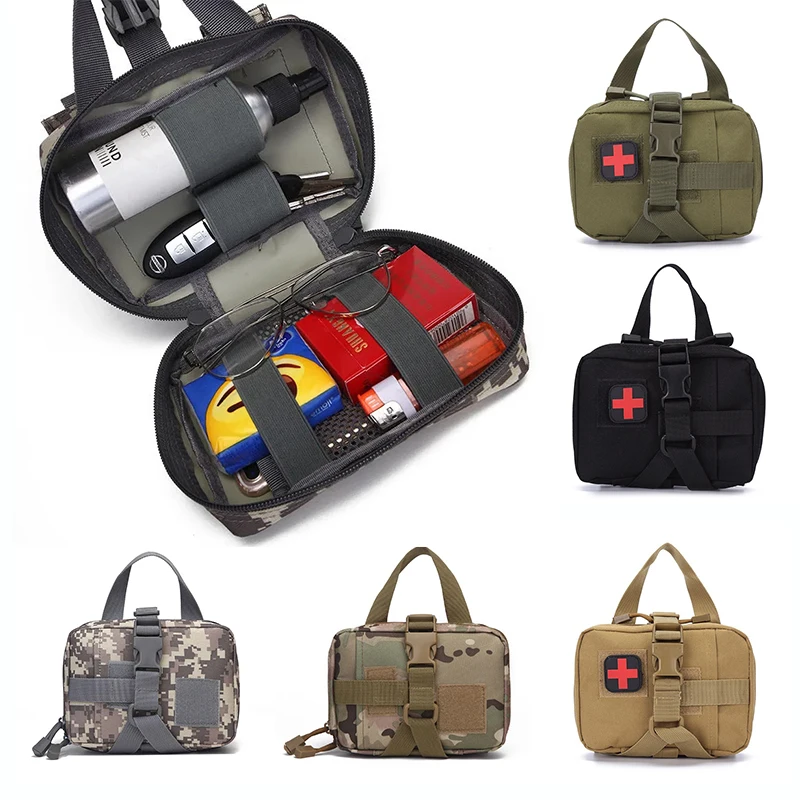 Tactical Molle Medical Bag Emergency Rip Survival Hunting Bag Quick ...