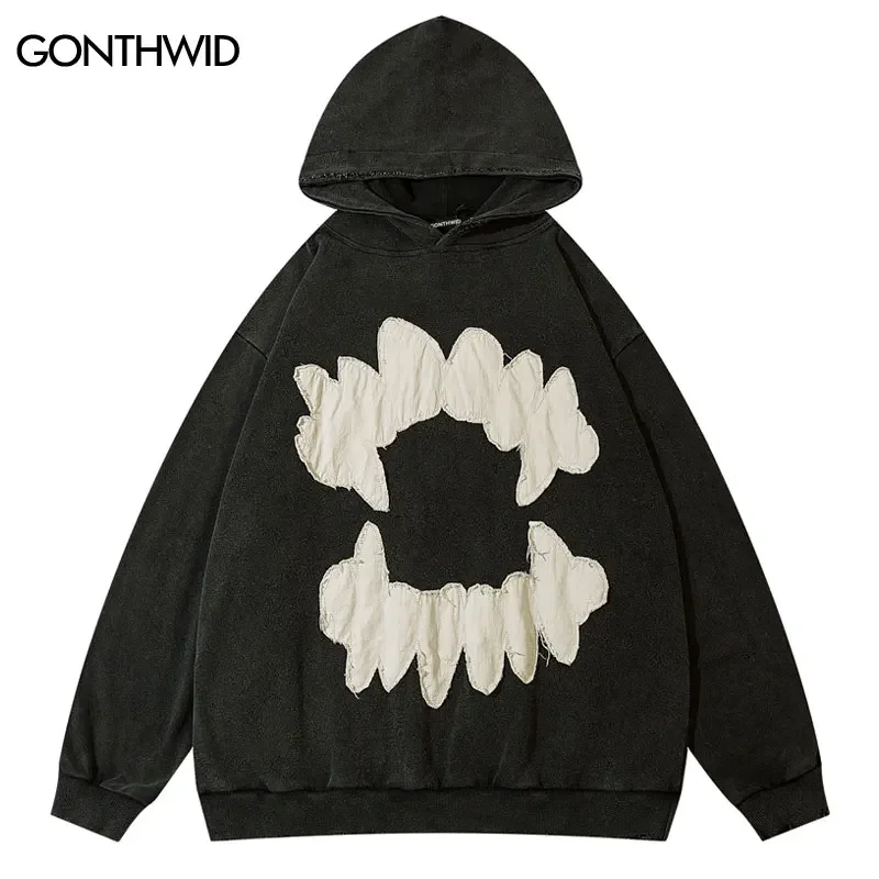 Sudadera-con-capucha-Vintage-estilo-Grunge-Hip-Hop-ropa-de-calle-con ...
