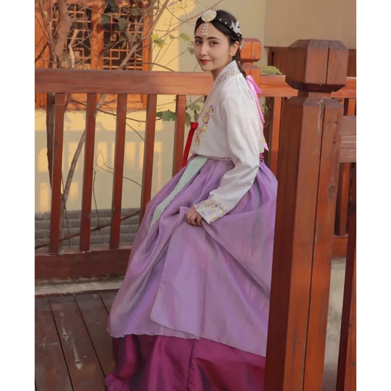 Traditional Korean Clothing Hanbok Dress for Women Ancient Palace Robe ...