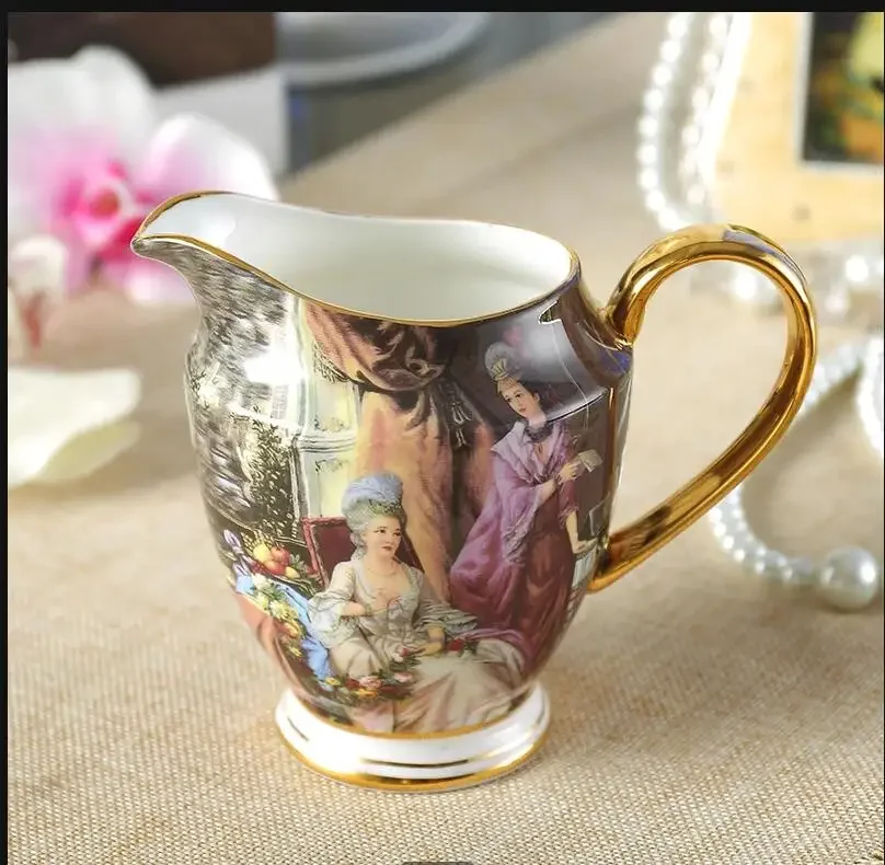 Vintage-Bone-China-Milk-Jug-British-Porcelain-Creamer-Ceramic-Pot ...