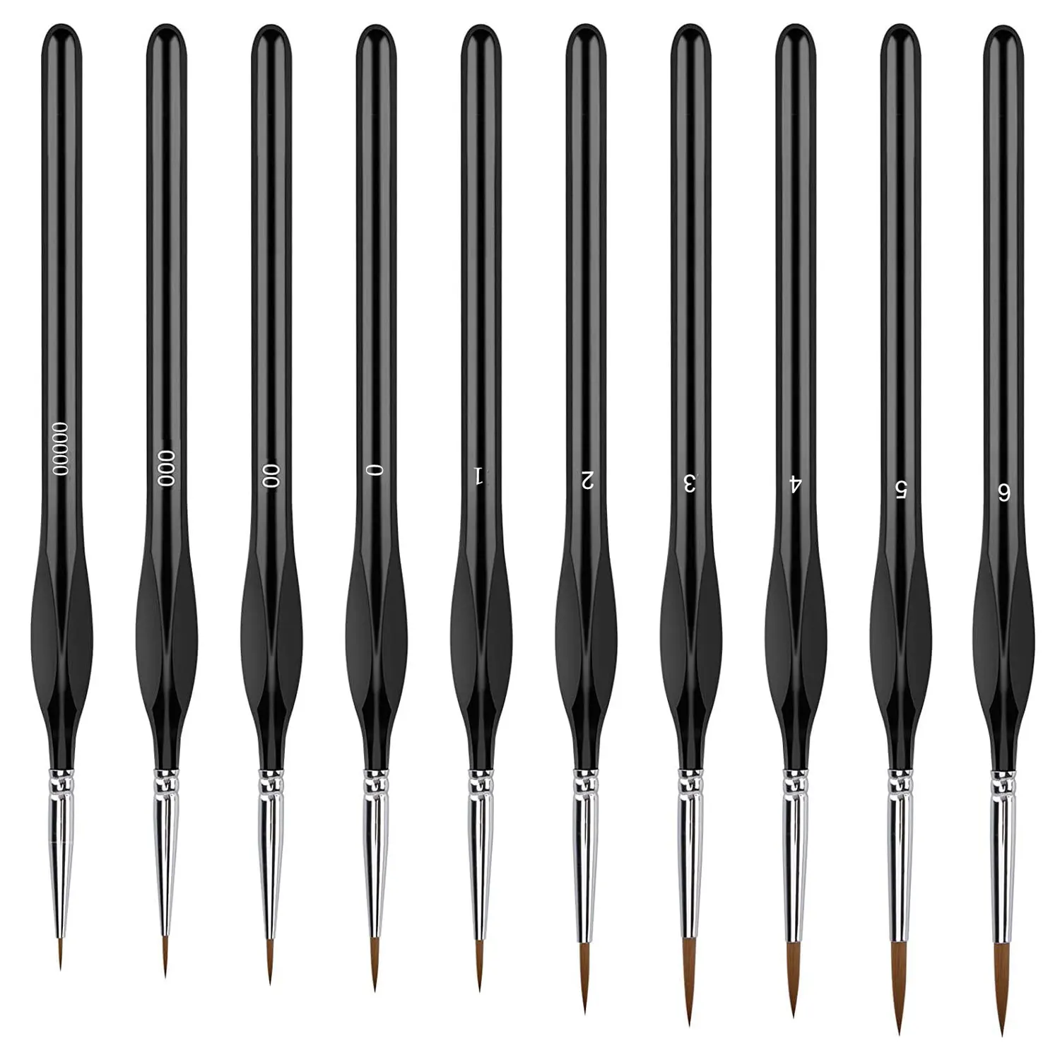 Kit-de-Pinc-is-de-Pintura-Miniatura-Pincel-de-Detalhe-Fino-Mini-Pincel ...