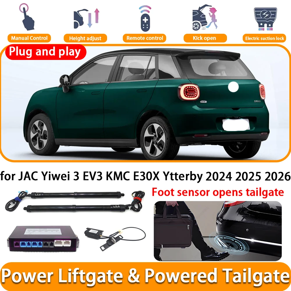 for JAC Yiwei 3 EV3 KMC E30X Ytterby 2024 2025 2026 OEM Electric ...