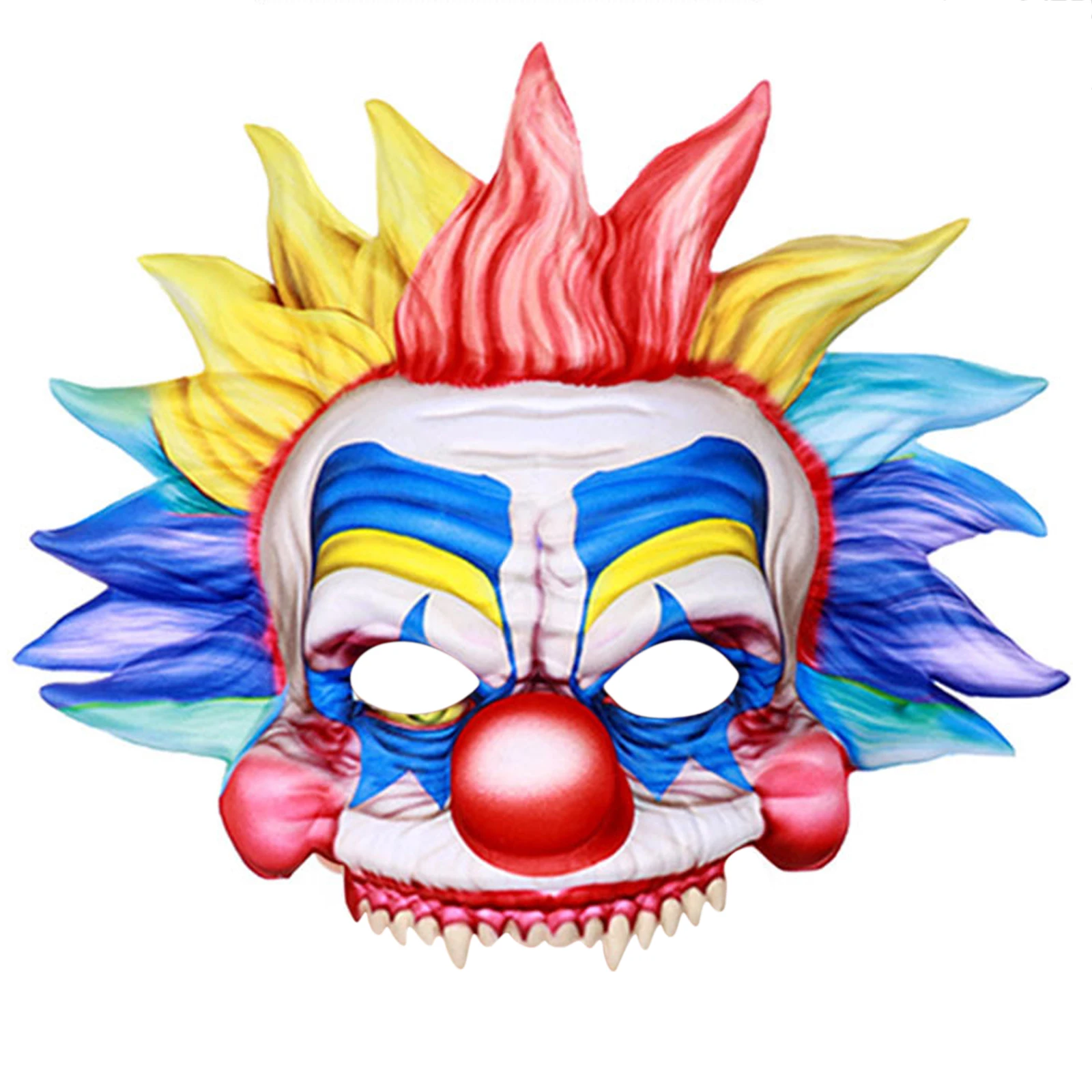 Circus Joker Face Mask